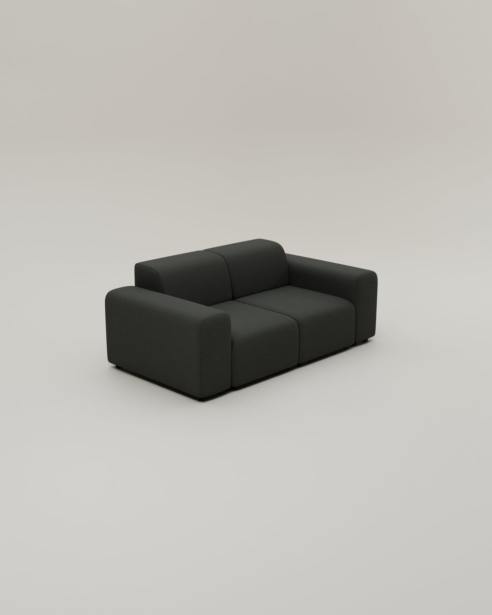 Fabric upholstery - Modular sofa Nina 2-seater