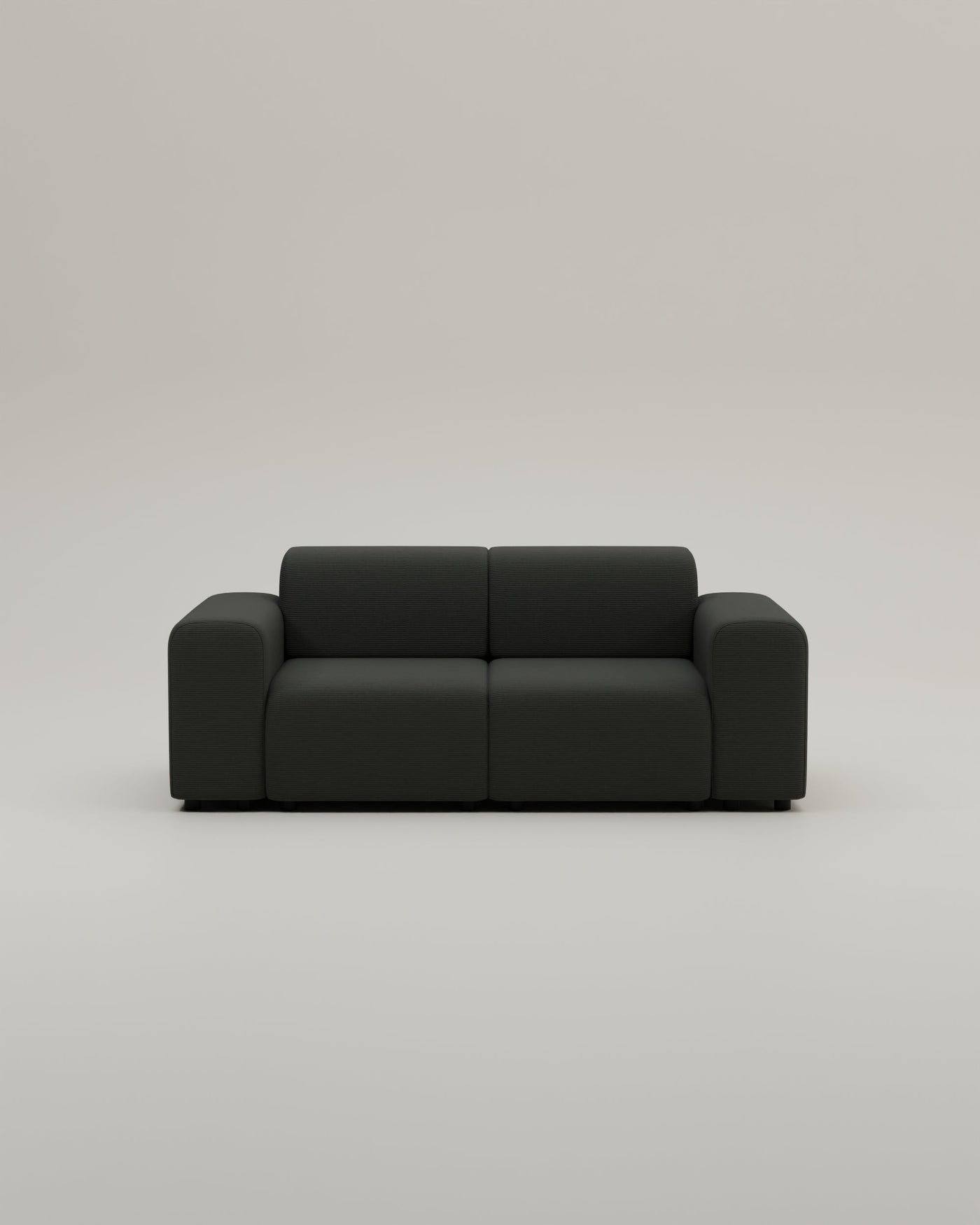 Fabric upholstery - Modular sofa Nina 2-seater